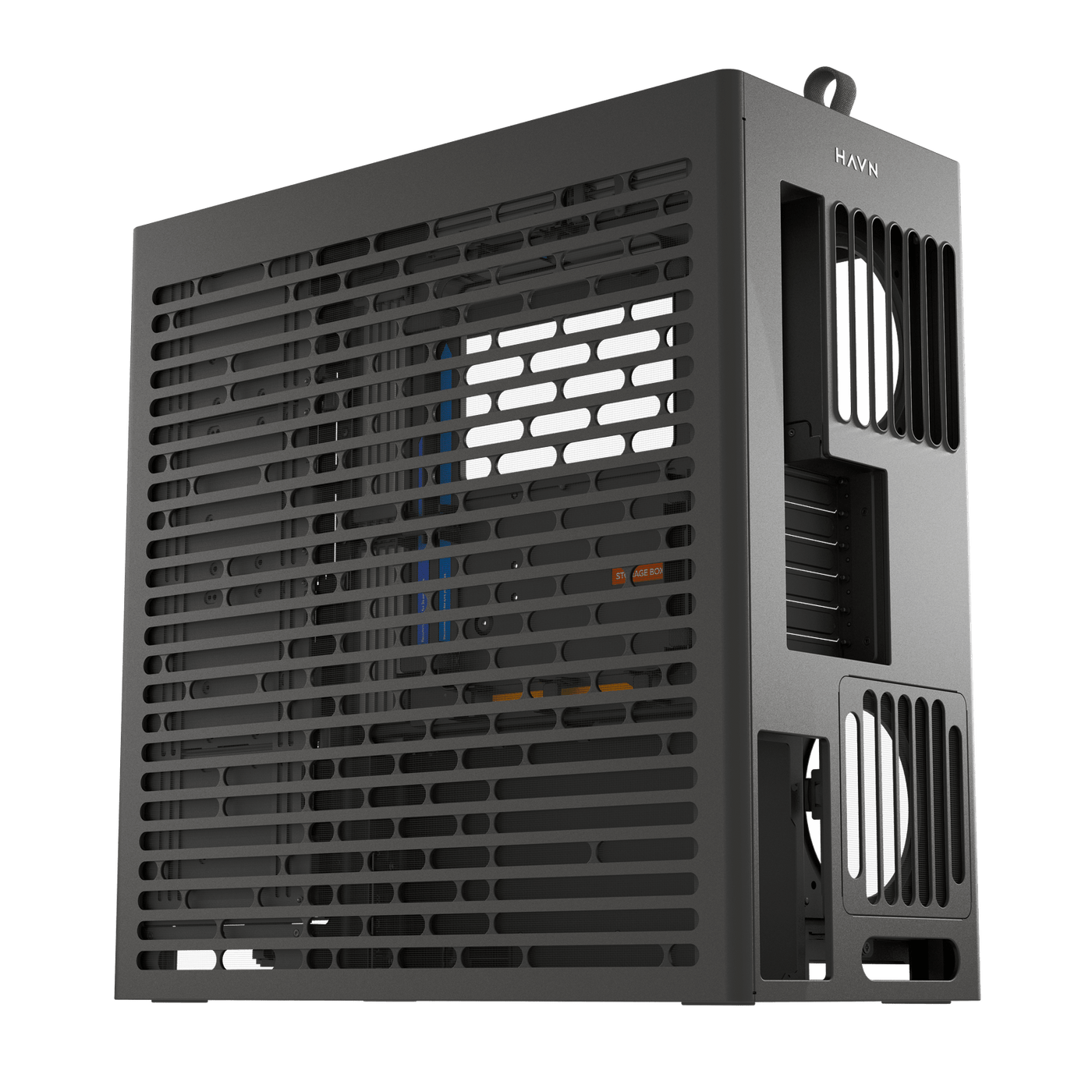HAVN HS420 Premium Black ATX PC Case — Computer Orbit