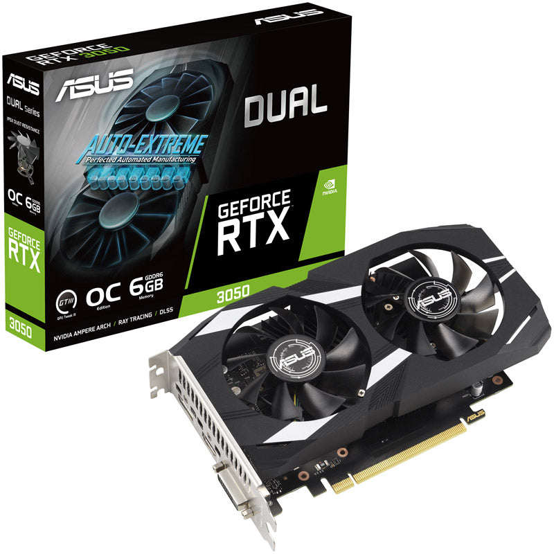 ASUS RTX 3050 Dual OC 6GB Graphics Card — Computer Orbit